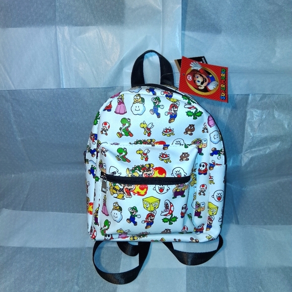 Nintendo | Bags | Super Mario Bros Mini Backpackpurse Brand New With ...
